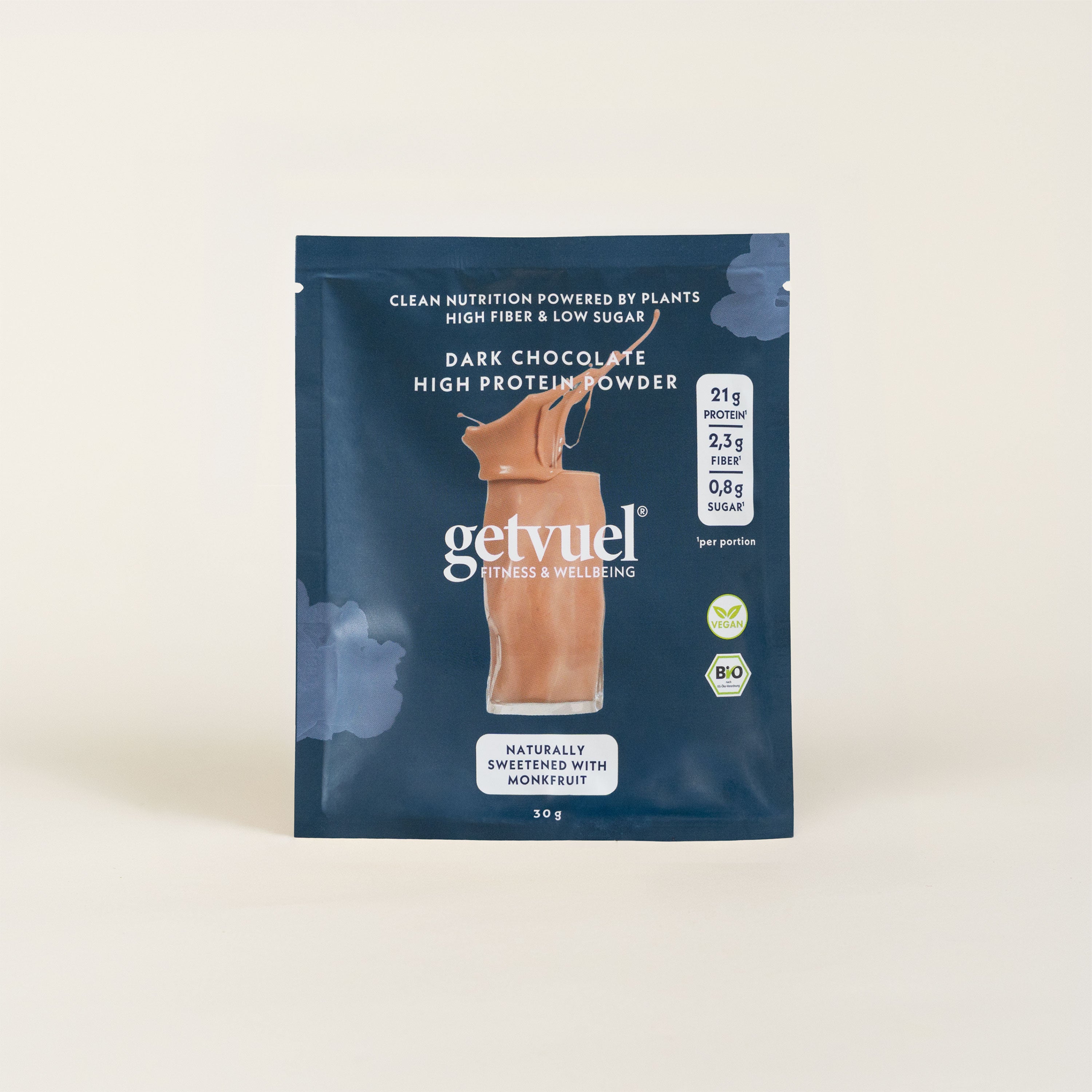 Bio - Dark Chocolate High Protein Powder Sachet – Linis Bites